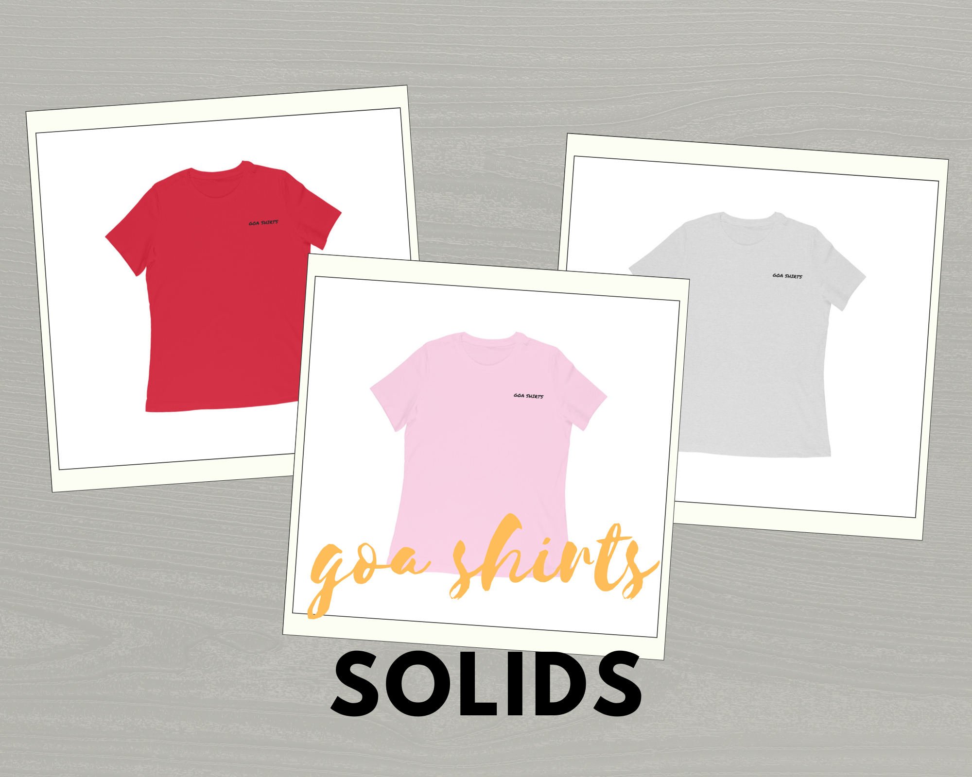 Goa Shirts Solids Collection